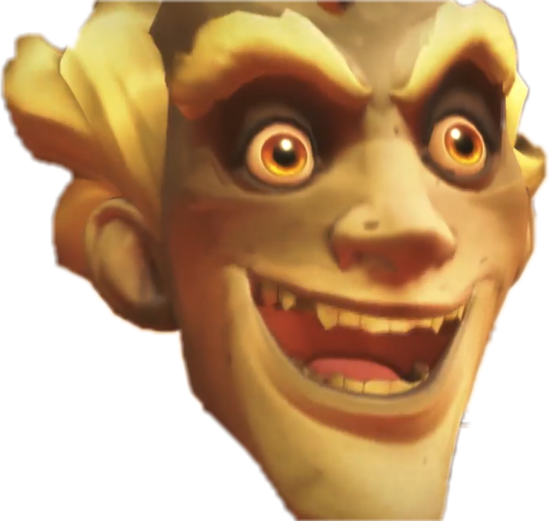Download Ive Got An Idea Junkrat Freetoedit - Junkrat Face Png ...