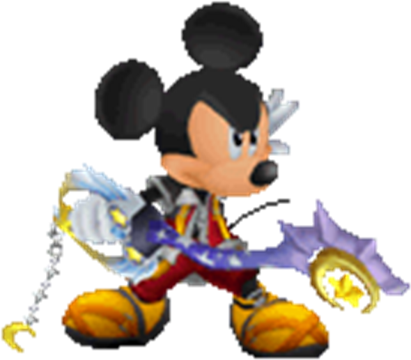 Image Mickeytalkspritekeyblade Png Kingdom Hearts Wiki - Kingdom Hearts ...