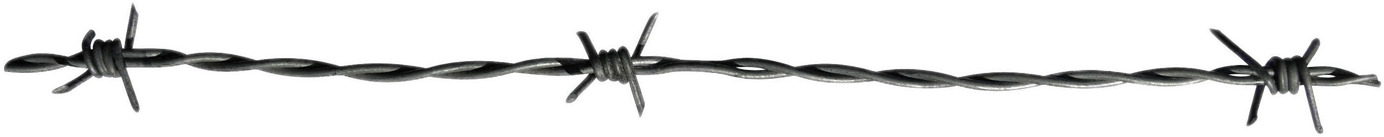 Single Thread Png Stickpng - Barbed Wire (3008x2000), Png Download
