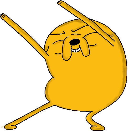 Adventure Time Png Image - Adventure Time Jake Png (645x677), Png Download