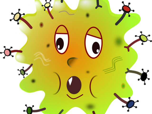 Bacteria Free On Dumielauxepices Net Infection - Germ Clip Art (640x480 ...