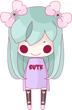 Download Pastel Goth Image - Chibi Pastel Goth Png | Transparent PNG ...