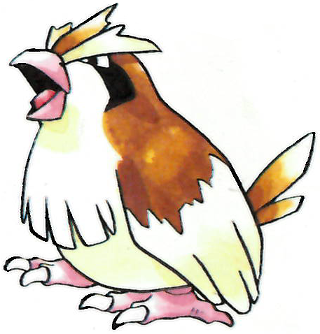 1st Gen Our Favorite Sprites And Official Arts Of Gen - Pidgey Pokemon ...