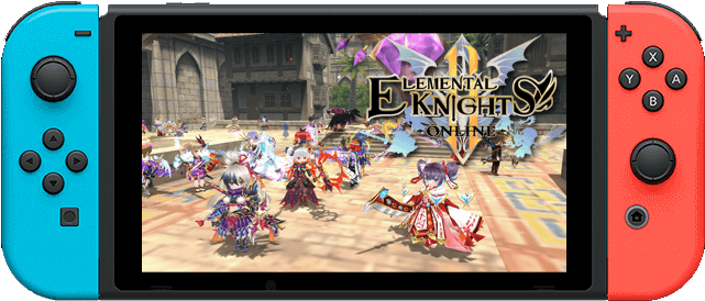 Authentic Mmorpg [elemental Knights R] For Nintendo - Nintendo Switch ...