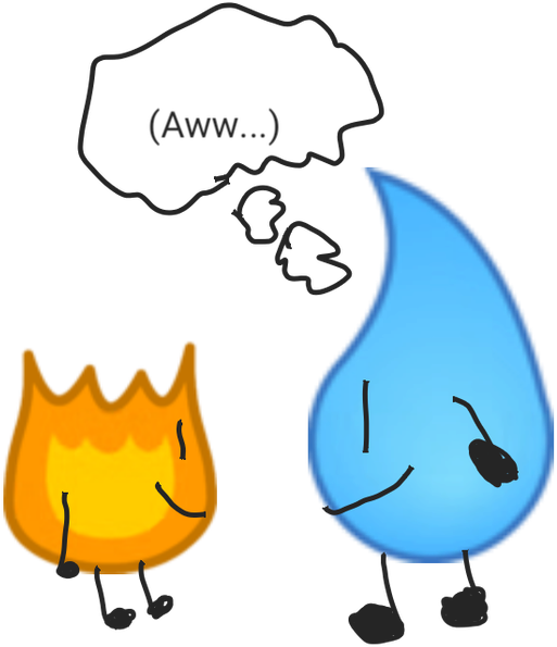 Download Teardrop And Firey Jr - Bfdi Firey Jr Asset | Transparent PNG ...