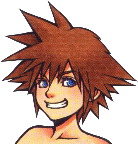 Download Sora Head Png - Kingdom Hearts | Transparent PNG Download ...