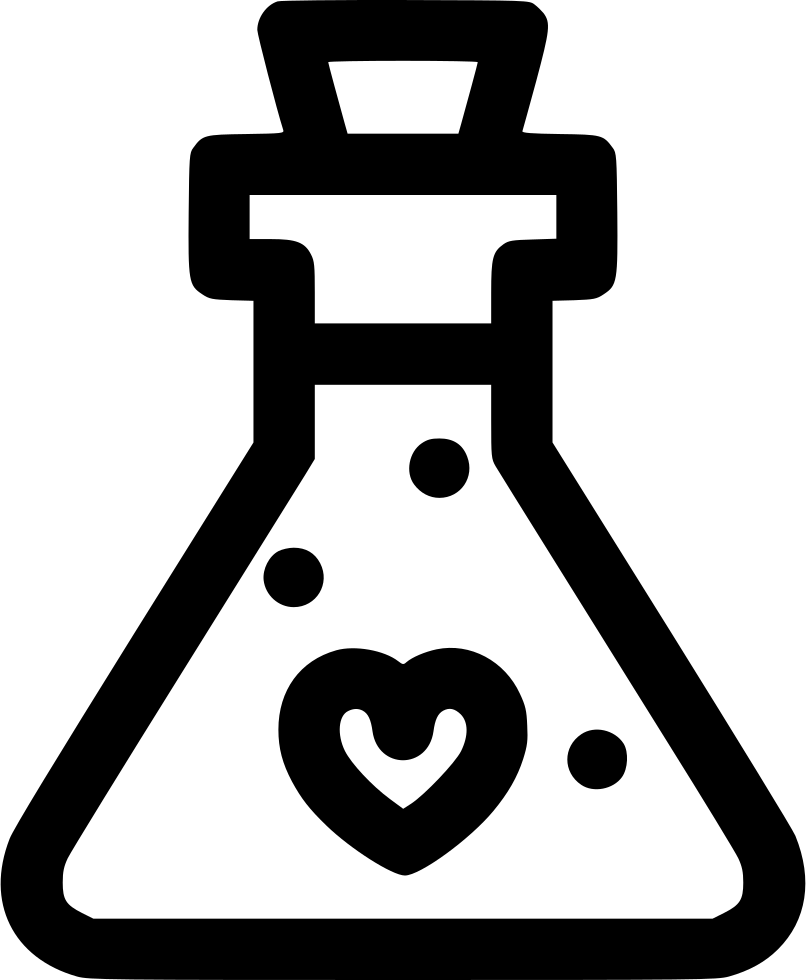 Png File Svg - Potion Vector Png White (806x980), Png Download