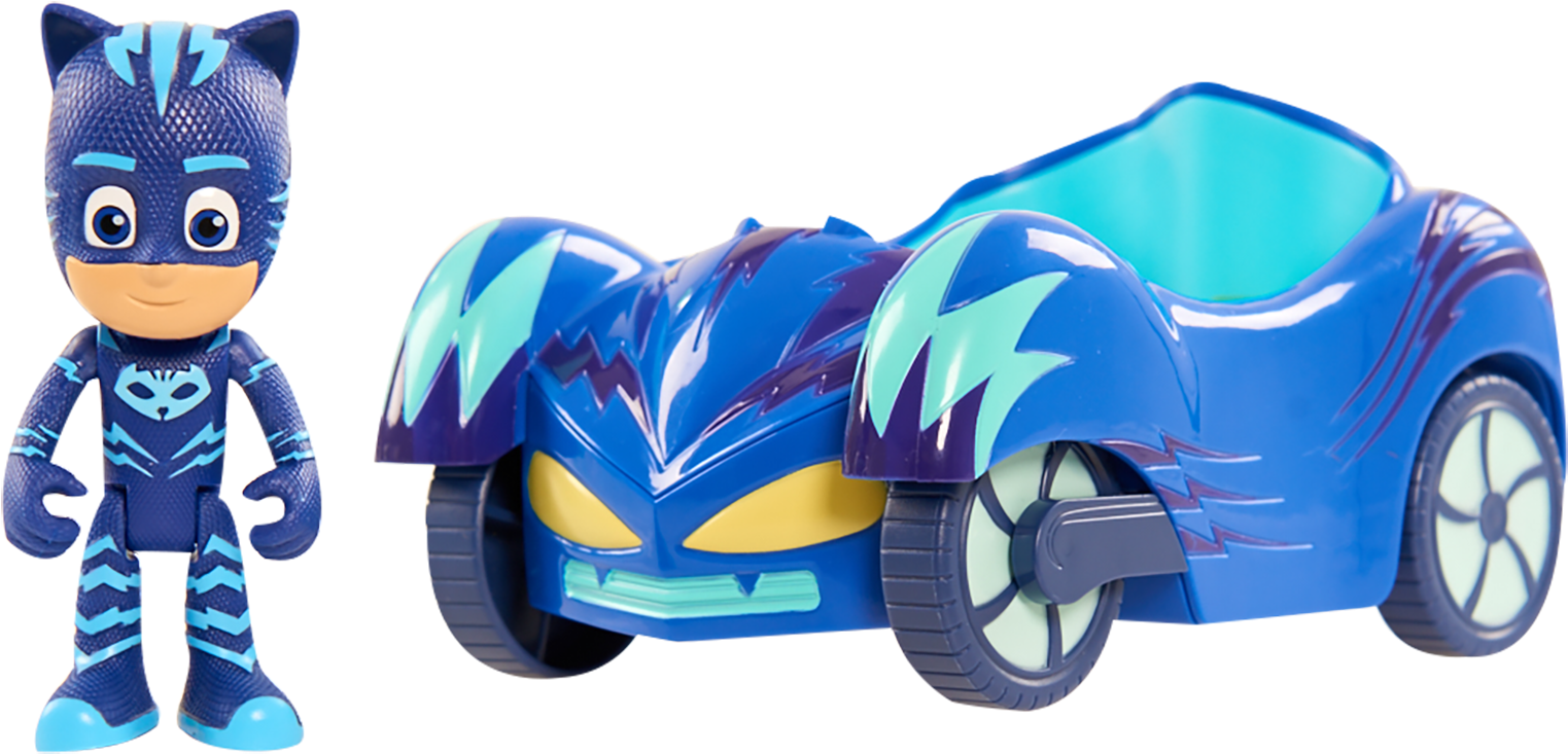 Pj Masks Vehicles Asst, , Large - Cat Mobile Pj Masks (1600x1600), Png ...
