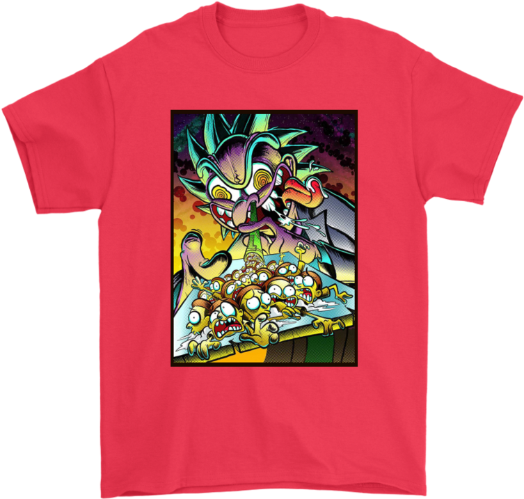 Crazy Cocaine Rick And Morty Crazy Rick Sanchez Shirts-potatotee ...