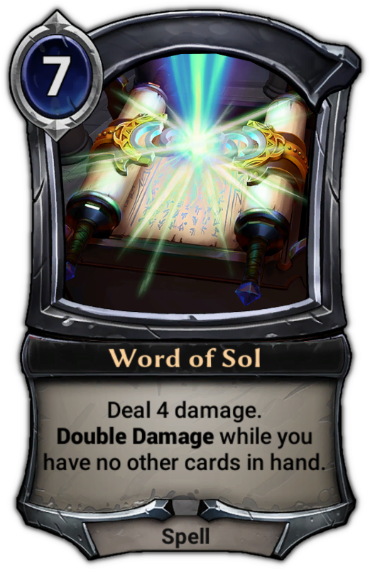 Word Of Sol - Eternal (529x801), Png Download