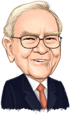 Download Free Report - Warren Buffett Drawing (300x400), Png Download
