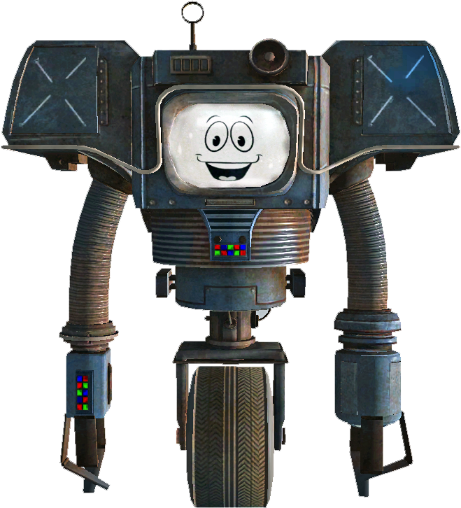 Yes Man 488 Kb - Fallout New Vegas Robot (683x746), Png Download