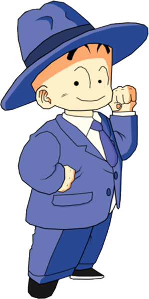 Share This Image - Krillin Suit (299x600), Png Download