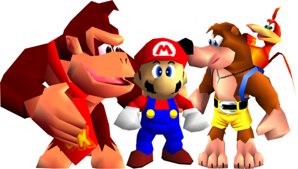 /vr/ - Retro Games - Banjo Kazooie N64 Model (1024x581), Png Download