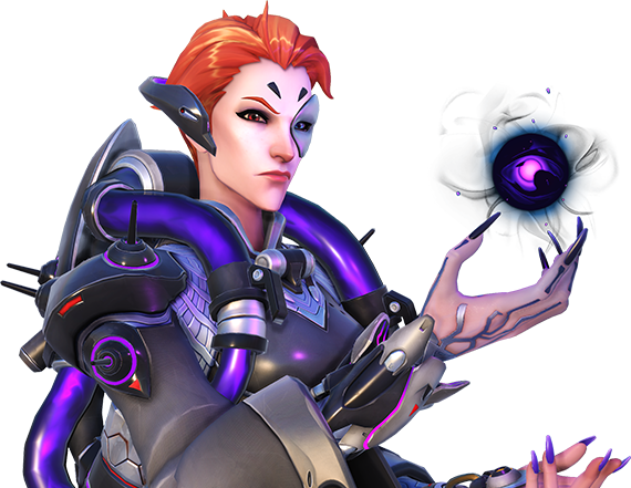 Biotic Orb - Moira Overwatch Render (570x441), Png Download