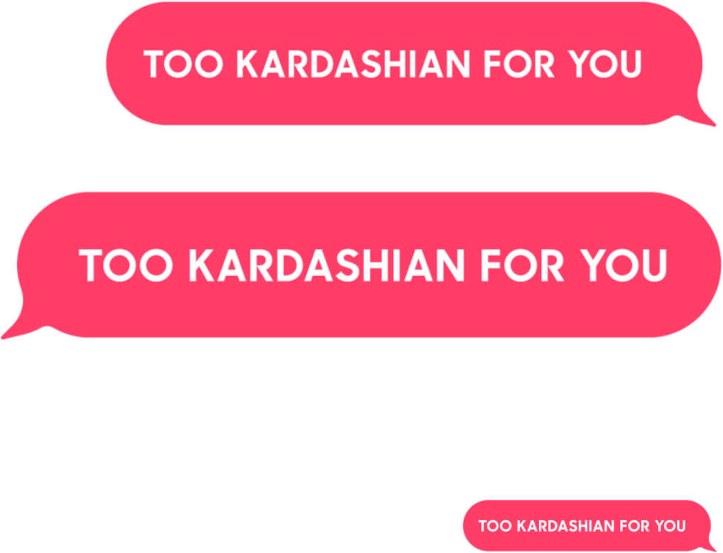 Sassy Text Sticker By Hayu - Colorfulness (1080x1080), Png Download