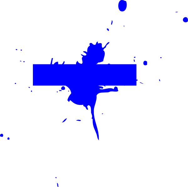 Blue Title Splat Svg Clip Arts 600 X 595 Px - Title Box Png (600x595 ...