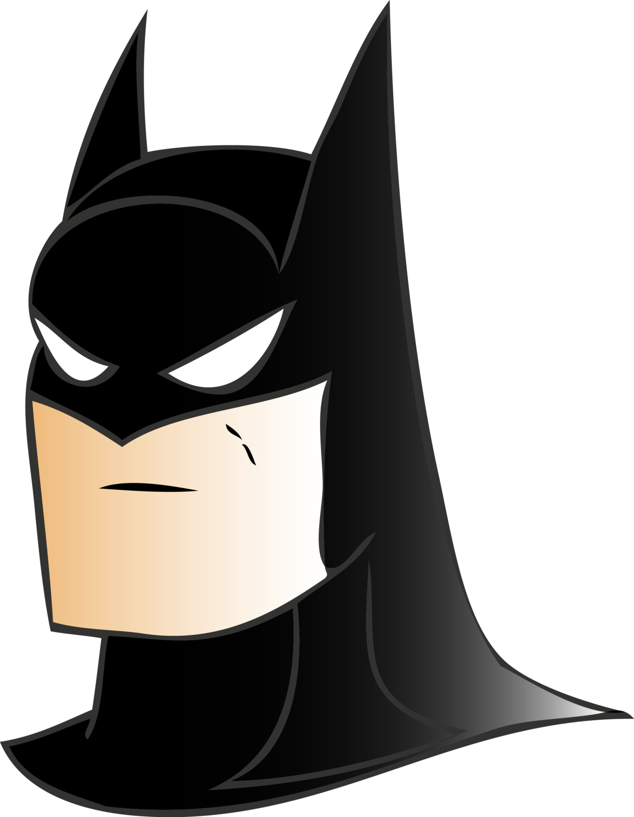 Batman And Robin Climbing A Building Png - Rosto Batman (1280x1651 ...