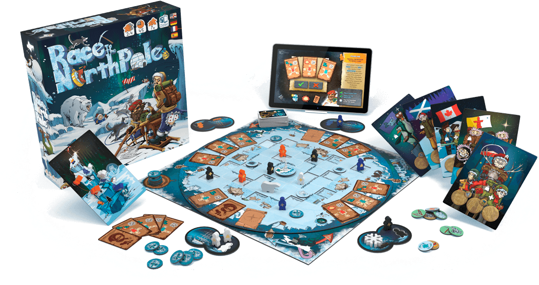 Look For It On Amazon - Playmore Games Race To The North Pole (1080x589 ...