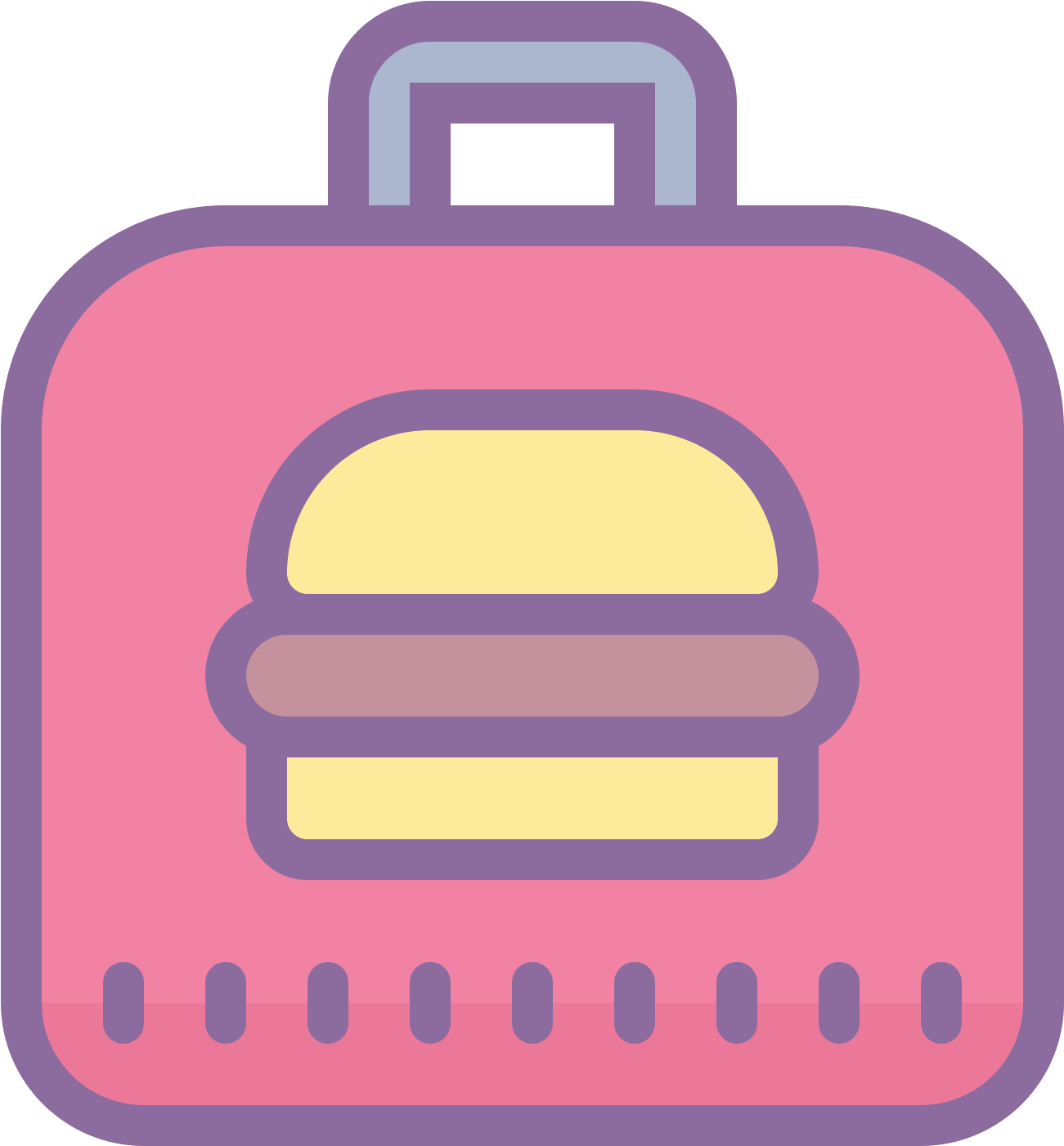 Lunchbox Icon - Box (1600x1600), Png Download