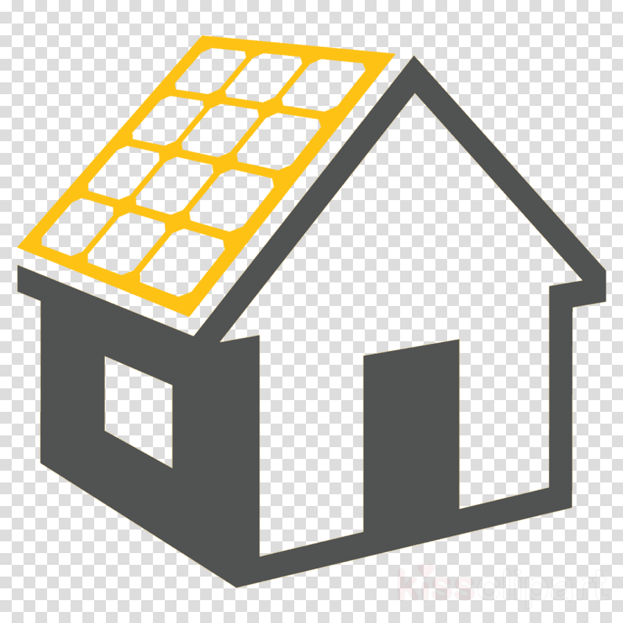 Download House With Solar Panel Icon Clipart Solar - House Solar Panel ...