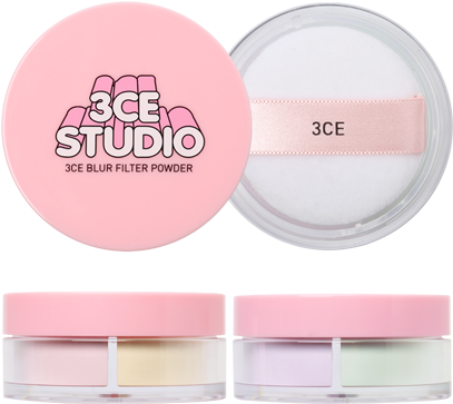 Korea 3ce Studio Blur Filter Powder #pale (450x450), Png Download