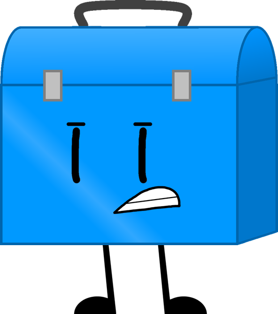 Lunchbox Pose - Bfdi Lunch Box (562x634), Png Download