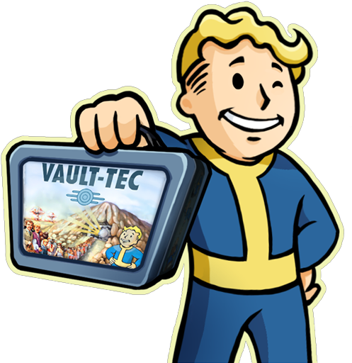 Fos Shipping Lunchbox - Fallout Shelter Lunchboxes (503x521), Png Download