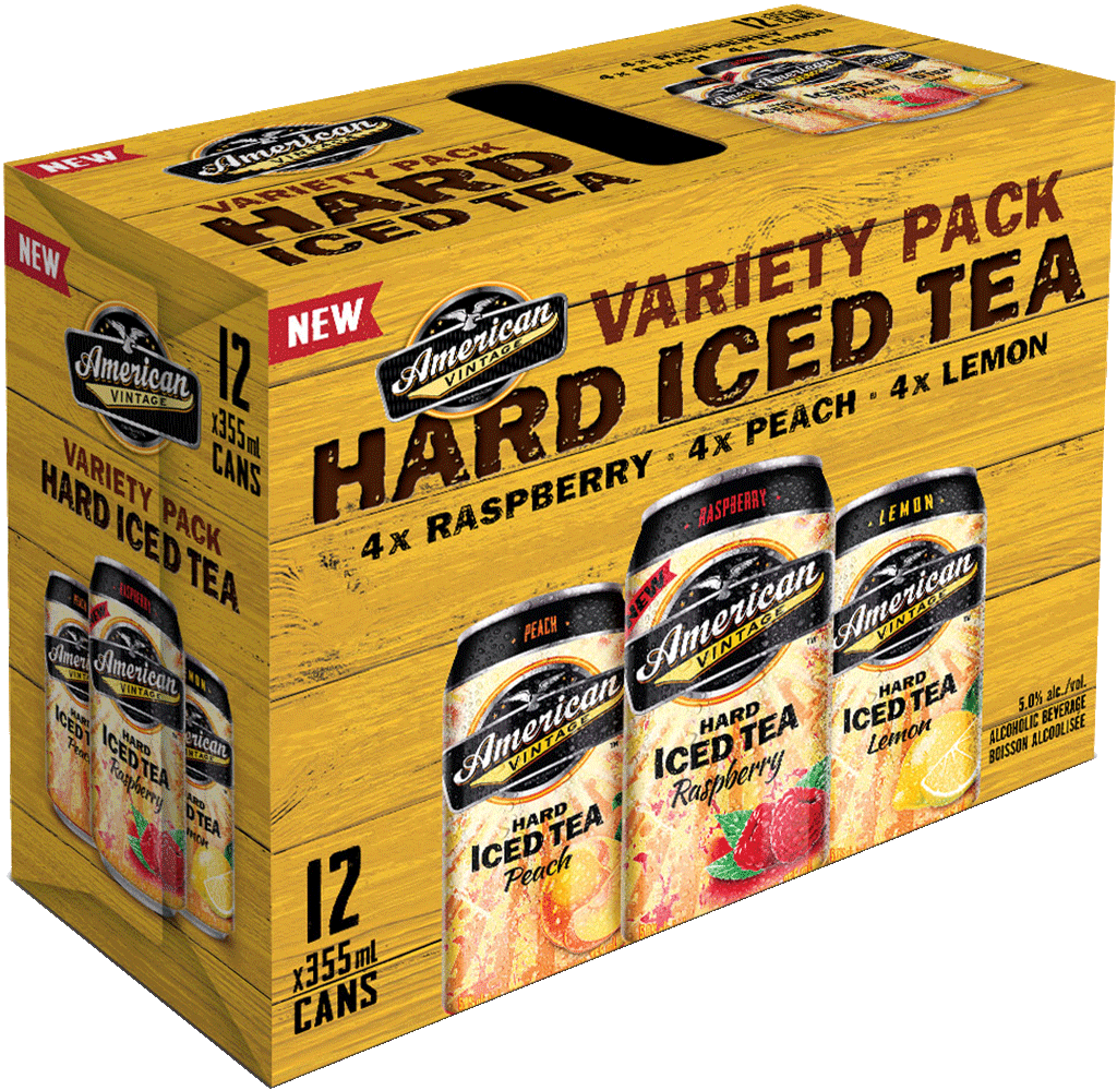 American Vintage Iced Tea Mixer Pack - American Vintage Ice Tea ...