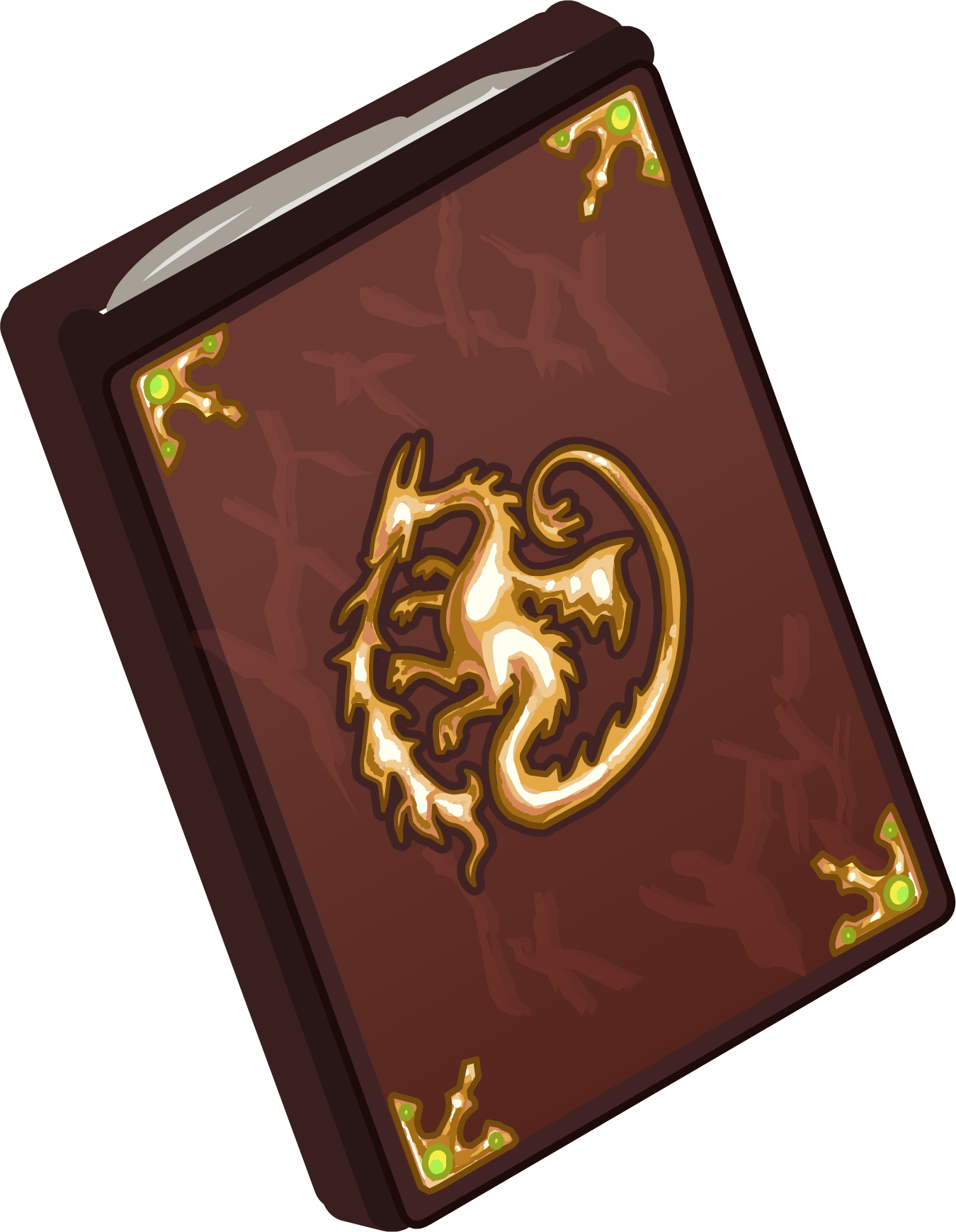 Mal's Spellbook Icon - Descendants (1350x1739), Png Download