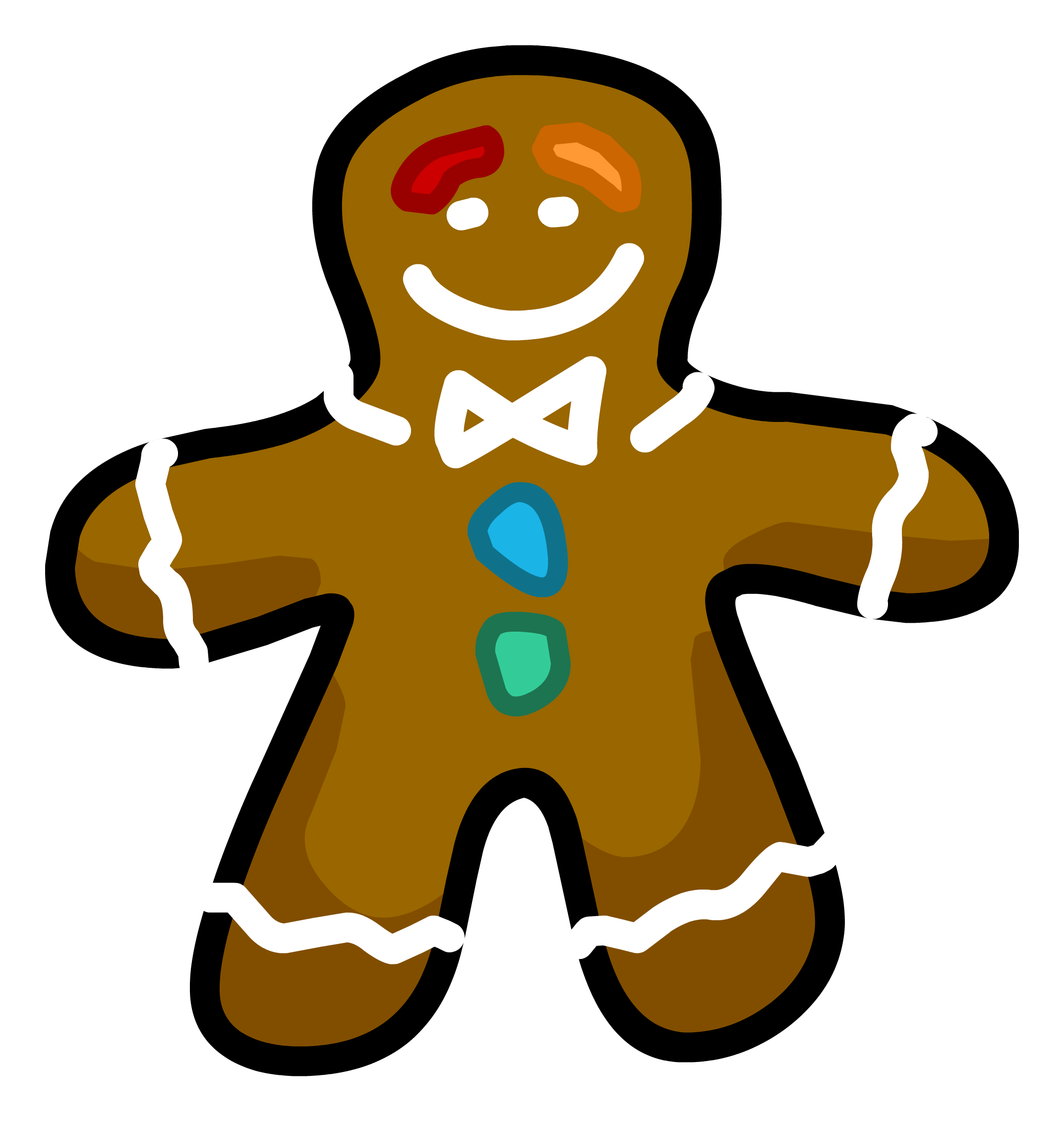 Download Gingerbread Man Pin - Gingerbread Man | Transparent PNG ...