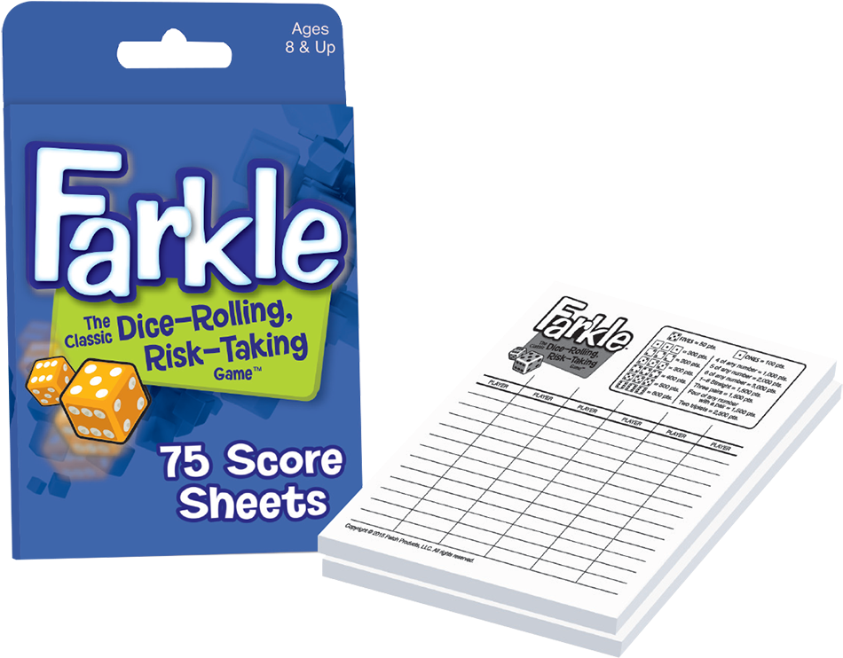 Farkle Logo - Patch Products Inc. Farkle Classic Dice Game (1000x1000 ...