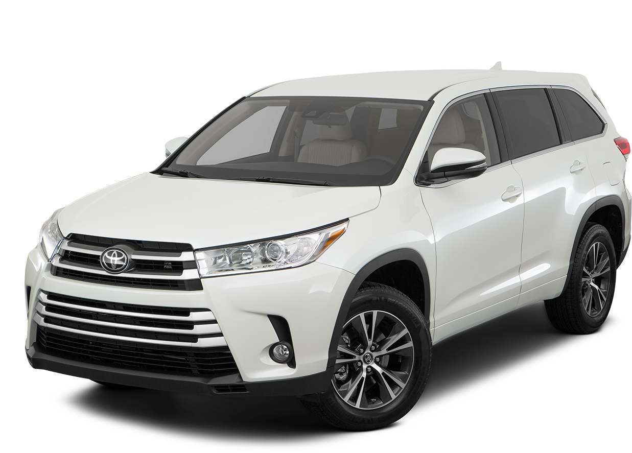 Download 2017 Toyota Highlander Front View | Transparent PNG Download ...