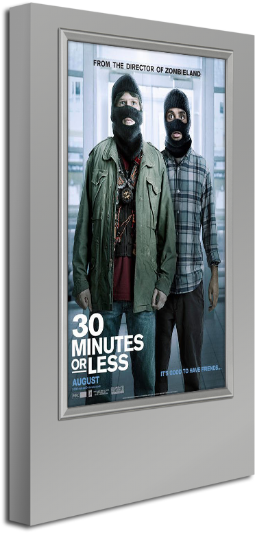 Image - 30 Minutes Or Less Poster (608x800), Png Download