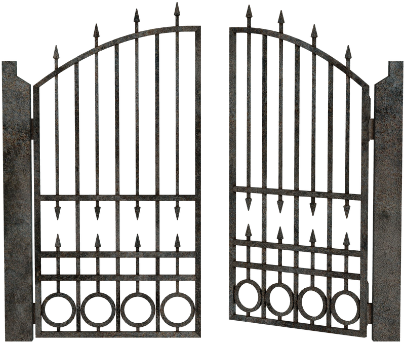 How To Get Past The Gatekeeper - House Gate Png (960x720), Png Download