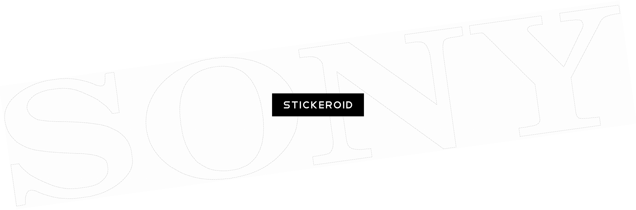 Sony Logo - Circle (2492x823), Png Download