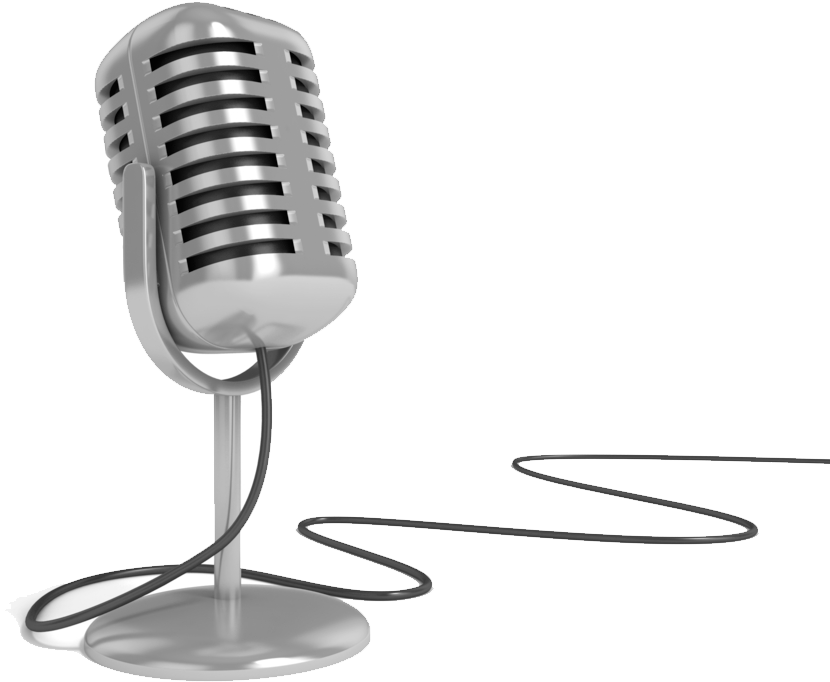 Voice Mike (840x690), Png Download