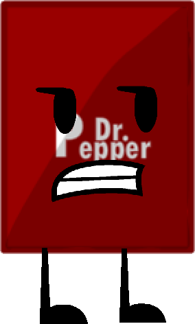 Pepper - Dr Pepper Bfdi (284x472), Png Download
