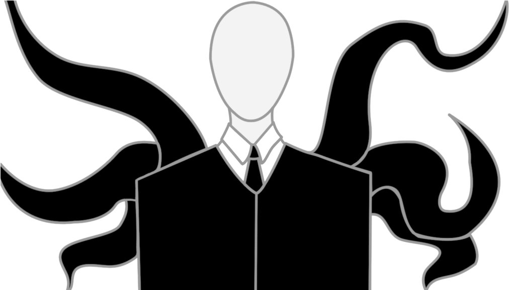Slender That Is Transparent - Slenderman (1024x576), Png Download