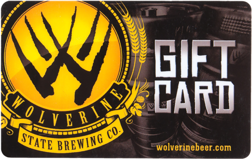 Wolverine State - Gift Card - Wolverine (550x684), Png Download