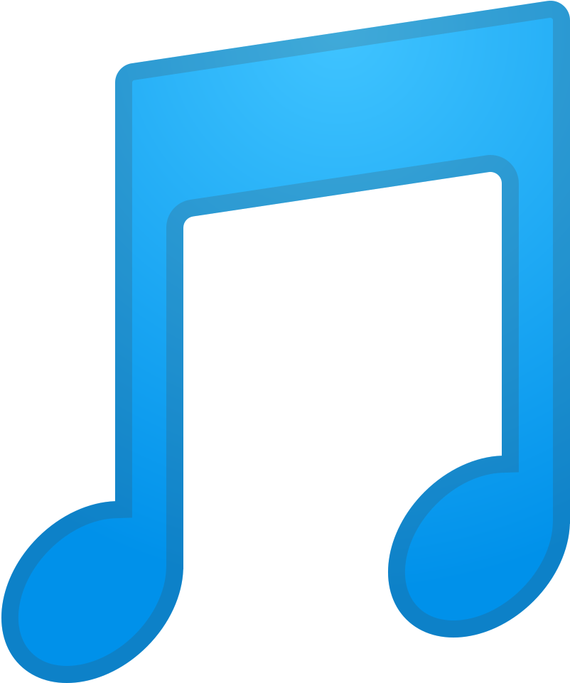 Download Svg Download Png - Nota Musical Emoji (1024x1024), Png Download