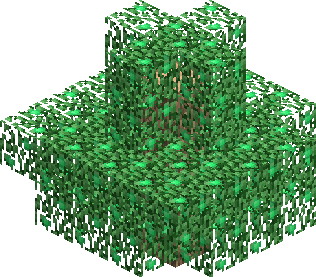 Peartree - Oak Tree Minecraft Png (636x558), Png Download