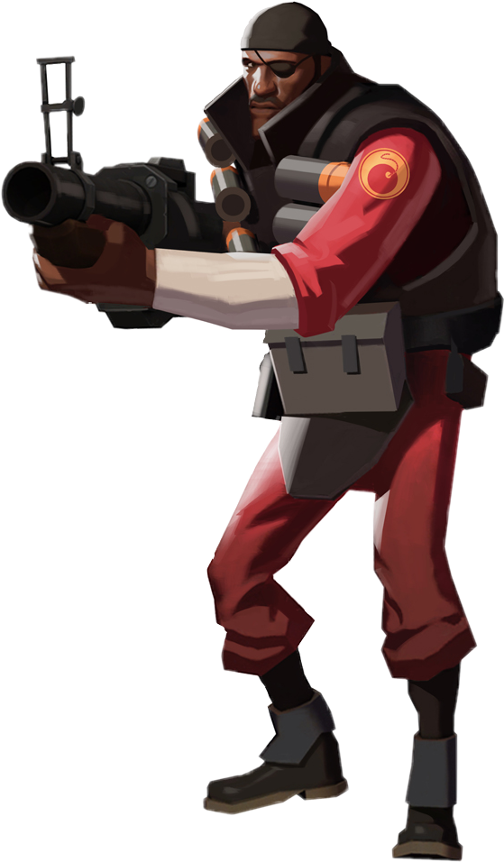 Download Demoman Render - Tf2 Frying Pan Meme | Transparent PNG ...