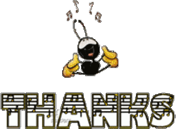 Thank You Clipart Animated Gif - Music Thank You Clip Art (640x480 ...