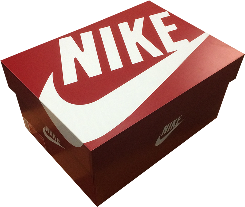 Download Nike Shoe Box Png Black And White Library - Box | Transparent ...