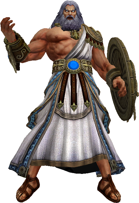 Smite Renders Zeus Primary By Kaiology-d9coujb - Smite Zeus Png ...