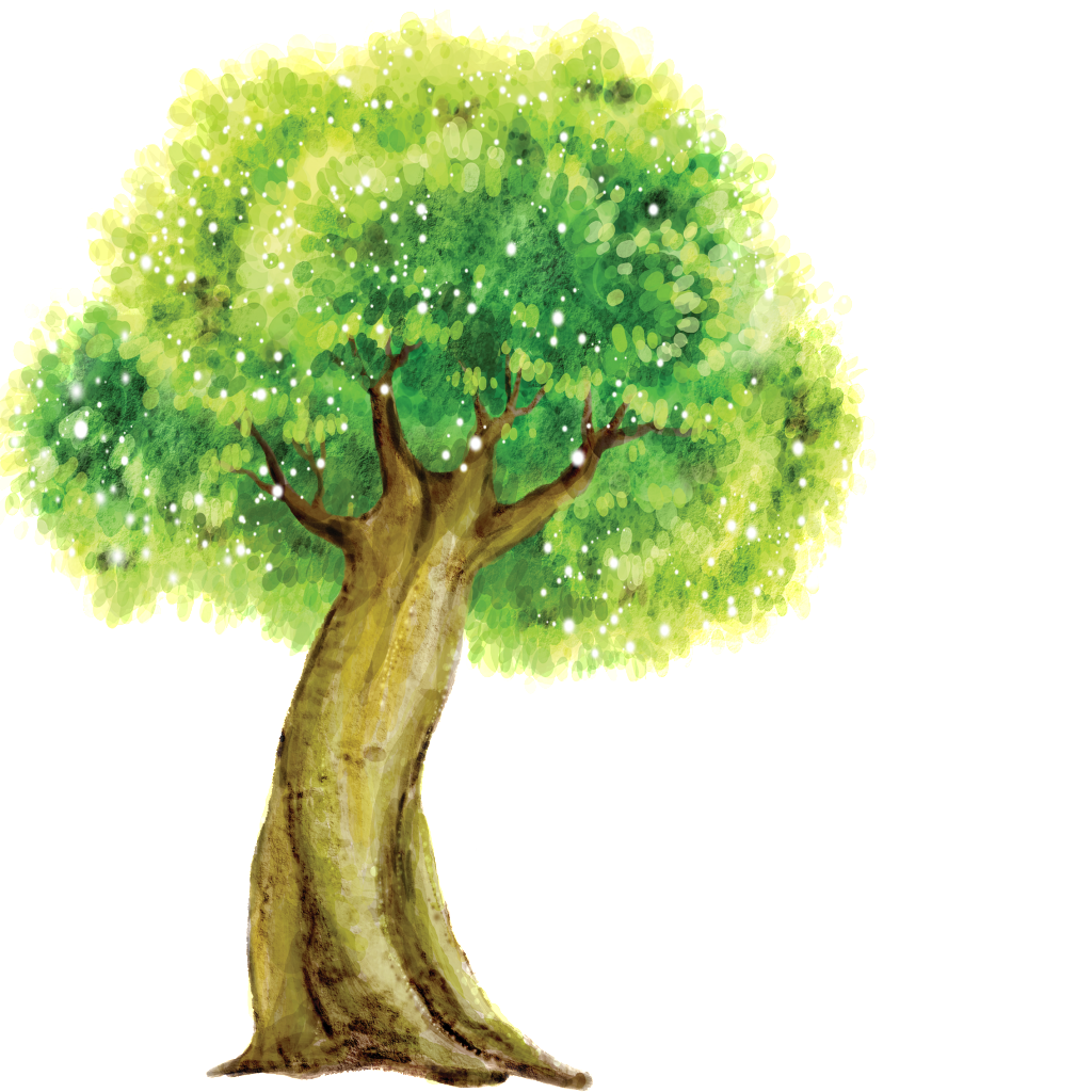 This Graphics Is Celebrate Children's Day Tree Vector - Green Trees ...