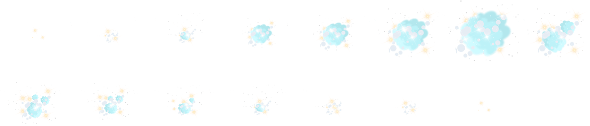 Explosion Animation - Pattern (1200x300), Png Download