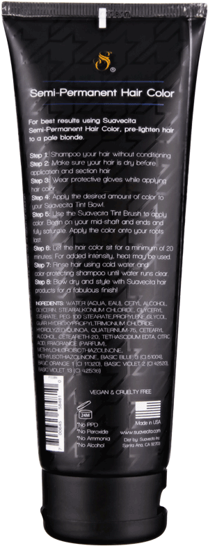 Nebula Semi-permanent Blue Hair Color - Viseart Seamless Eye Primer ...