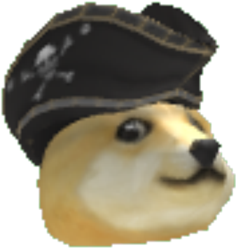 Captain Doge Pet - November 18 (420x420), Png Download